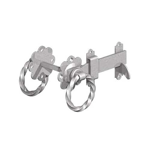 Gatemate Ring Gate Latch - Twisted - A&P Fencing