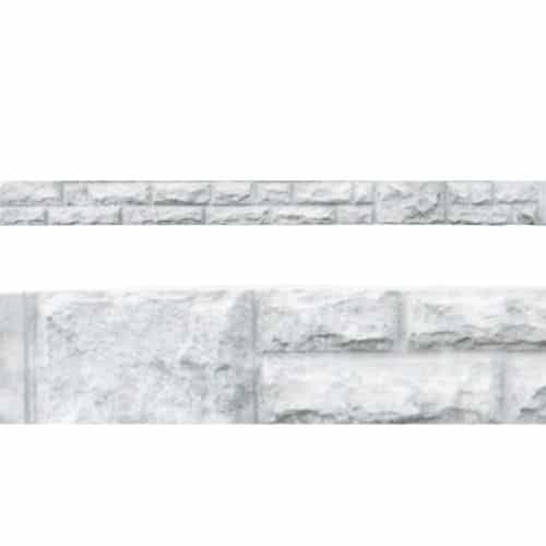 Rock-Faced Concrete Gravelboard 150mm (6″) - A&P Fencing