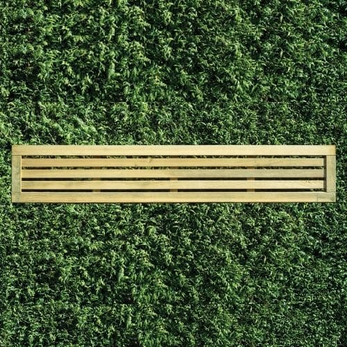 Slatted Fence Panel 30cm X 180cm - A&P Fencing