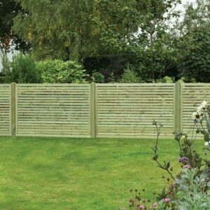 Slatted Panels - A&P Fencing